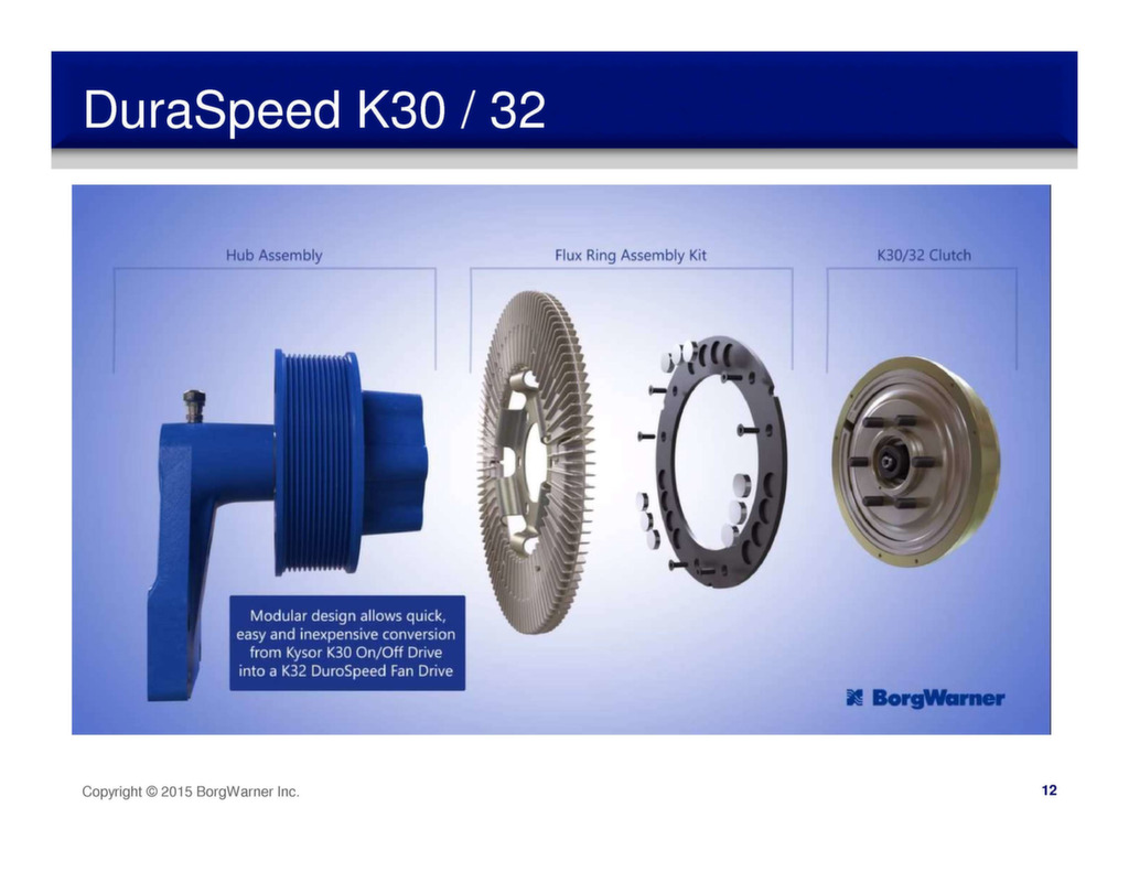 Borg Warner Thermal Fan Clutches – Mass Parts USA